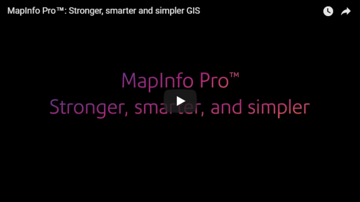Lancering MapInfo Pro 17 | Pitney Bowes partner